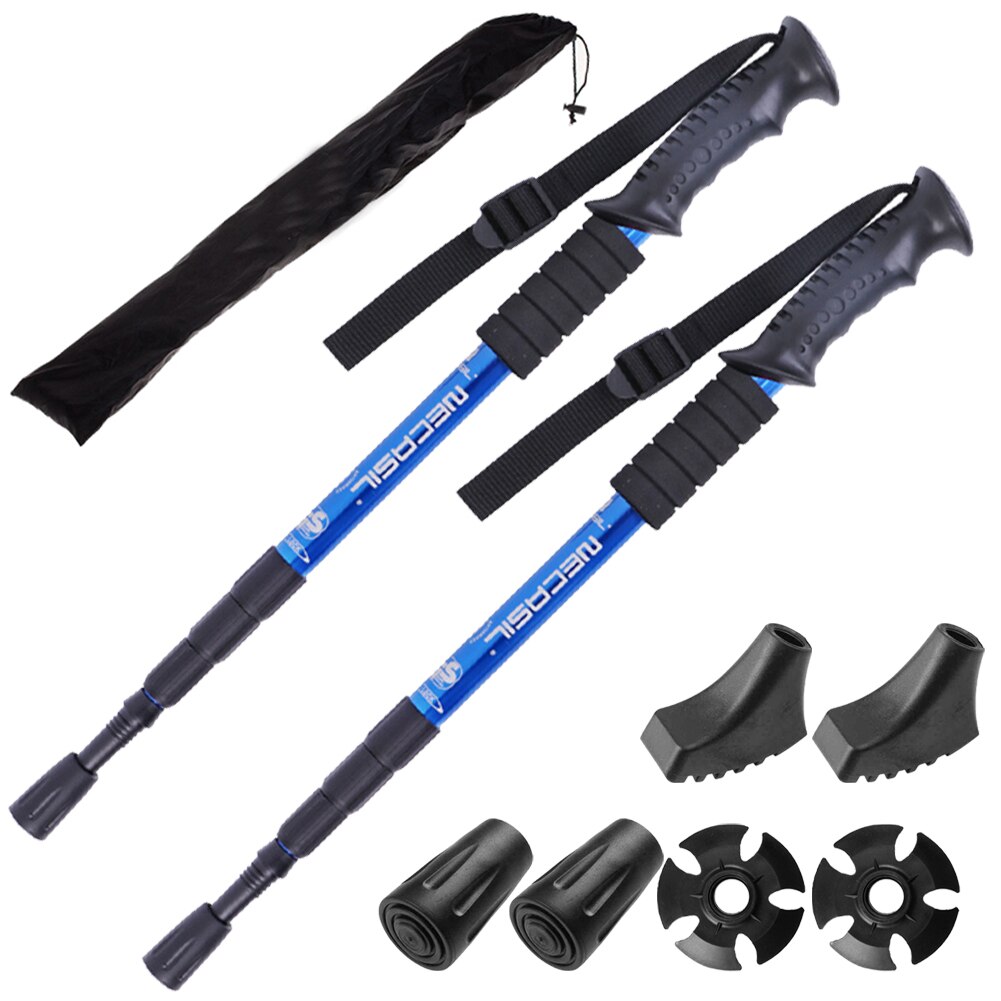 Wandelstokken Klassieke Delicate Trekking Pole 4 S... – Grandado