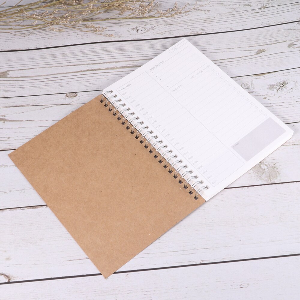 2pcs Student Daily Planner Efficiency Agenda Sched... – Grandado