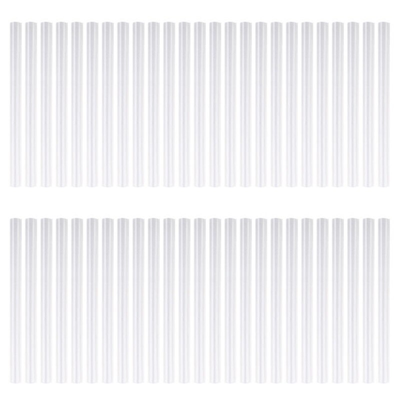 50Pcs 100mm x 7mm Clear Melt Glue Adhesive Sticks ... – Grandado