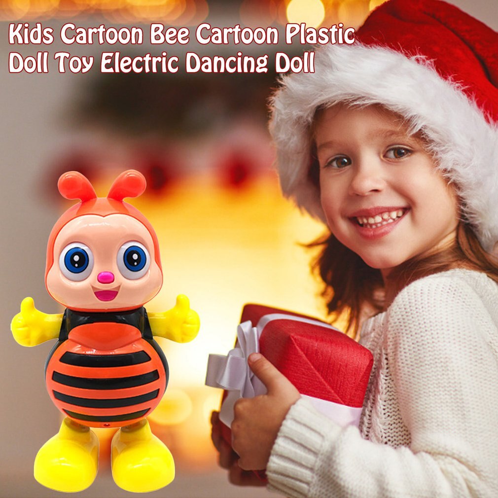 Electric Musical Dancing Bee Cartoon Robot LED Fla... – Grandado