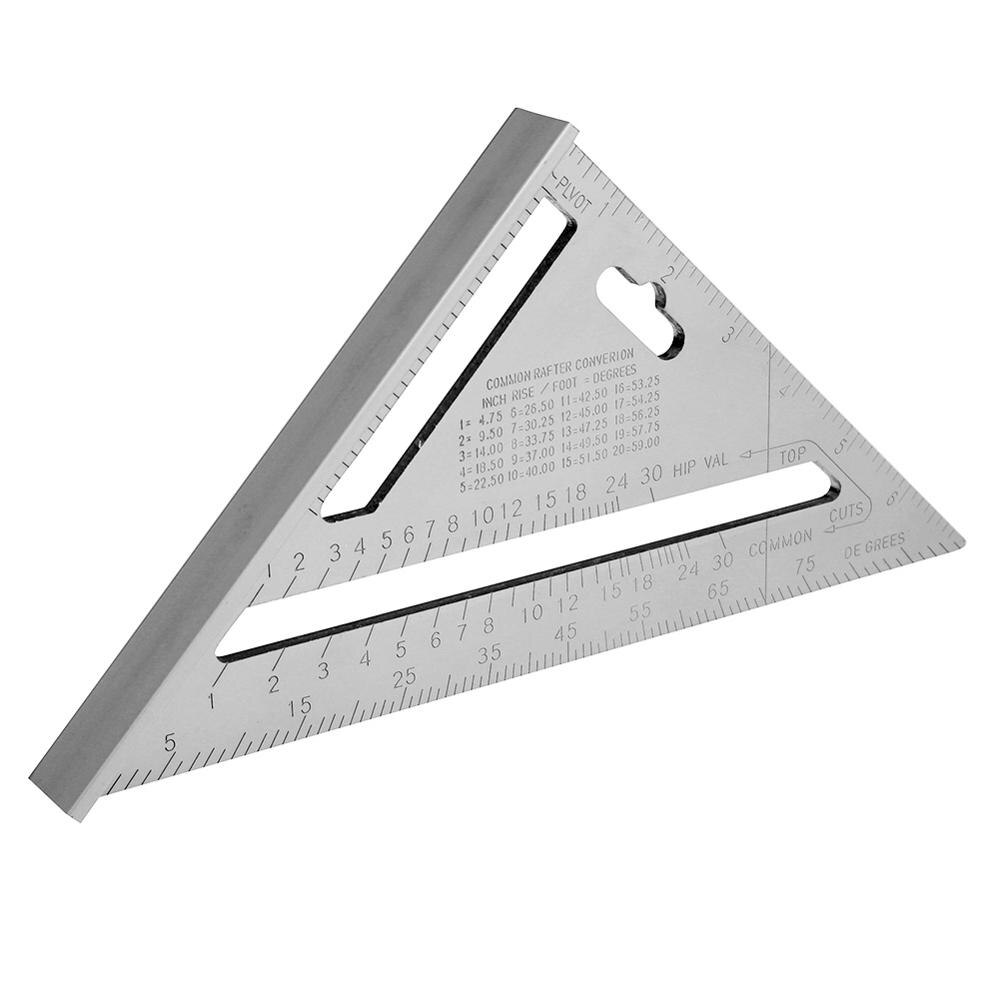 7inch Metric Aluminum Alloy Triangular Measuring R... – Vicedeal