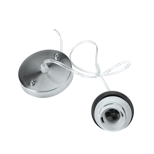 Chrome Ceiling Rose E27 Screw Type Pendant Light L... – Vicedeal