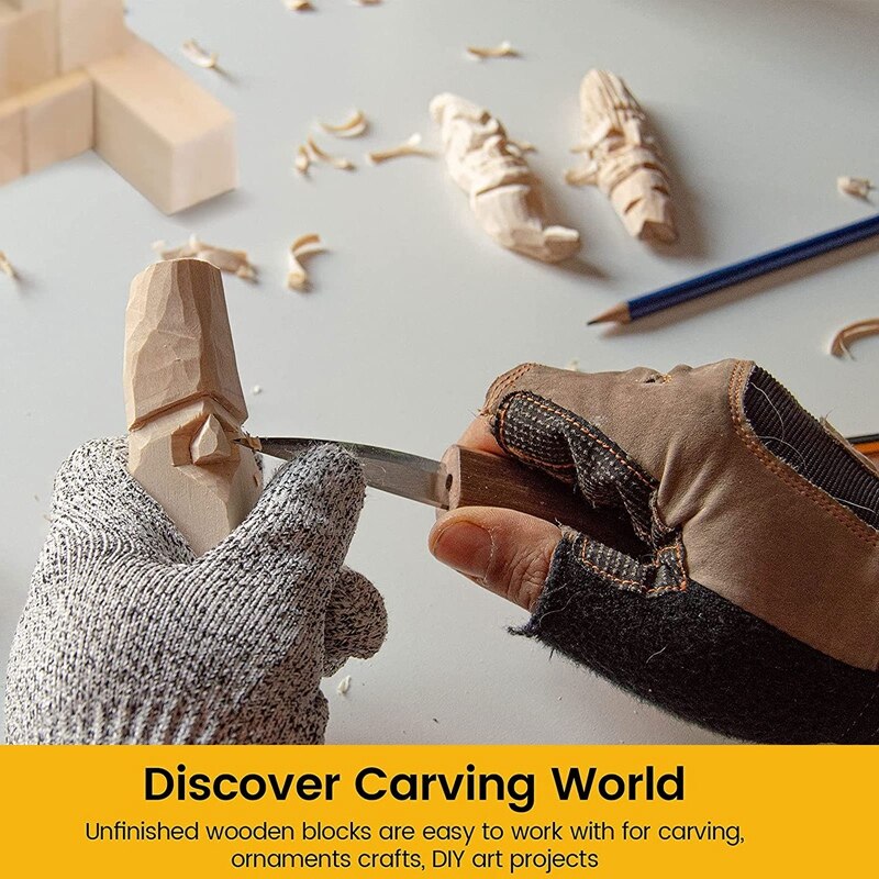 Large Carving Wood Blocks Whittling Wood Blocks Ba... – Grandado