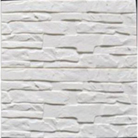 NW71 Relief White Stone Self Adhesive Flexible Wal... – Grandado