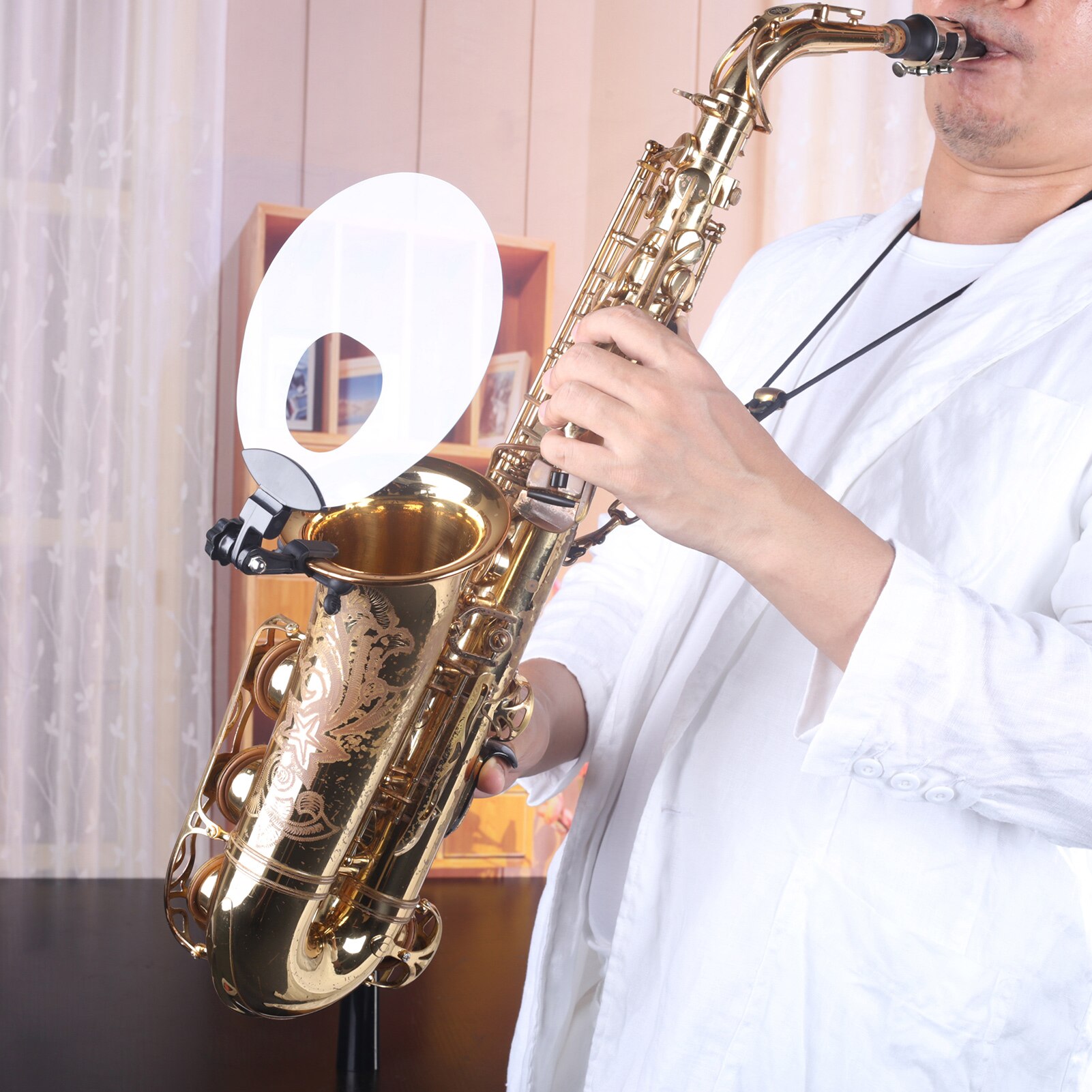 Plastic Saxophone Deflector Sound Deflector Shield... – Vicedeal