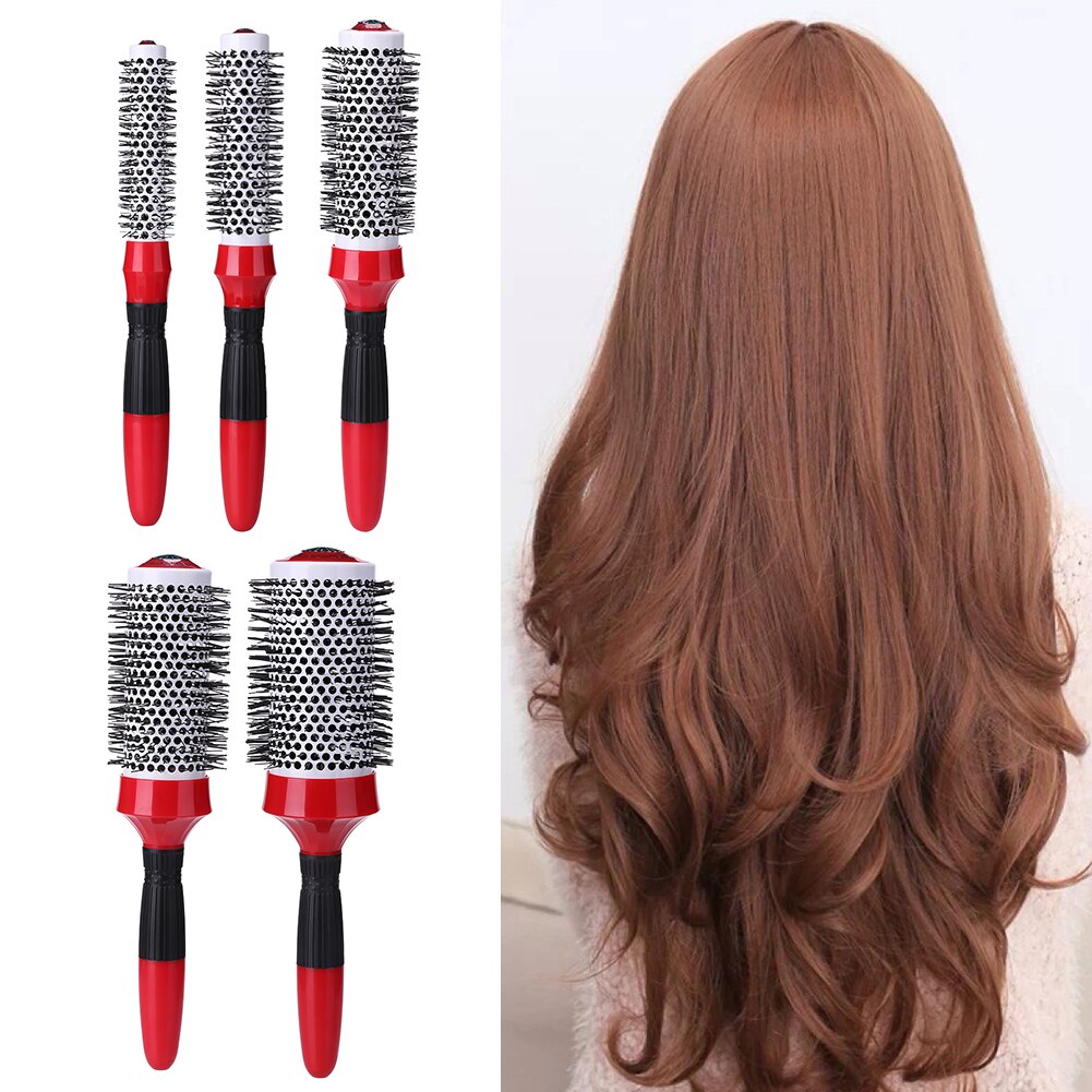 Curly Cylinder Roller Comb Negative Ion Ceramic Bl... – Vicedeal