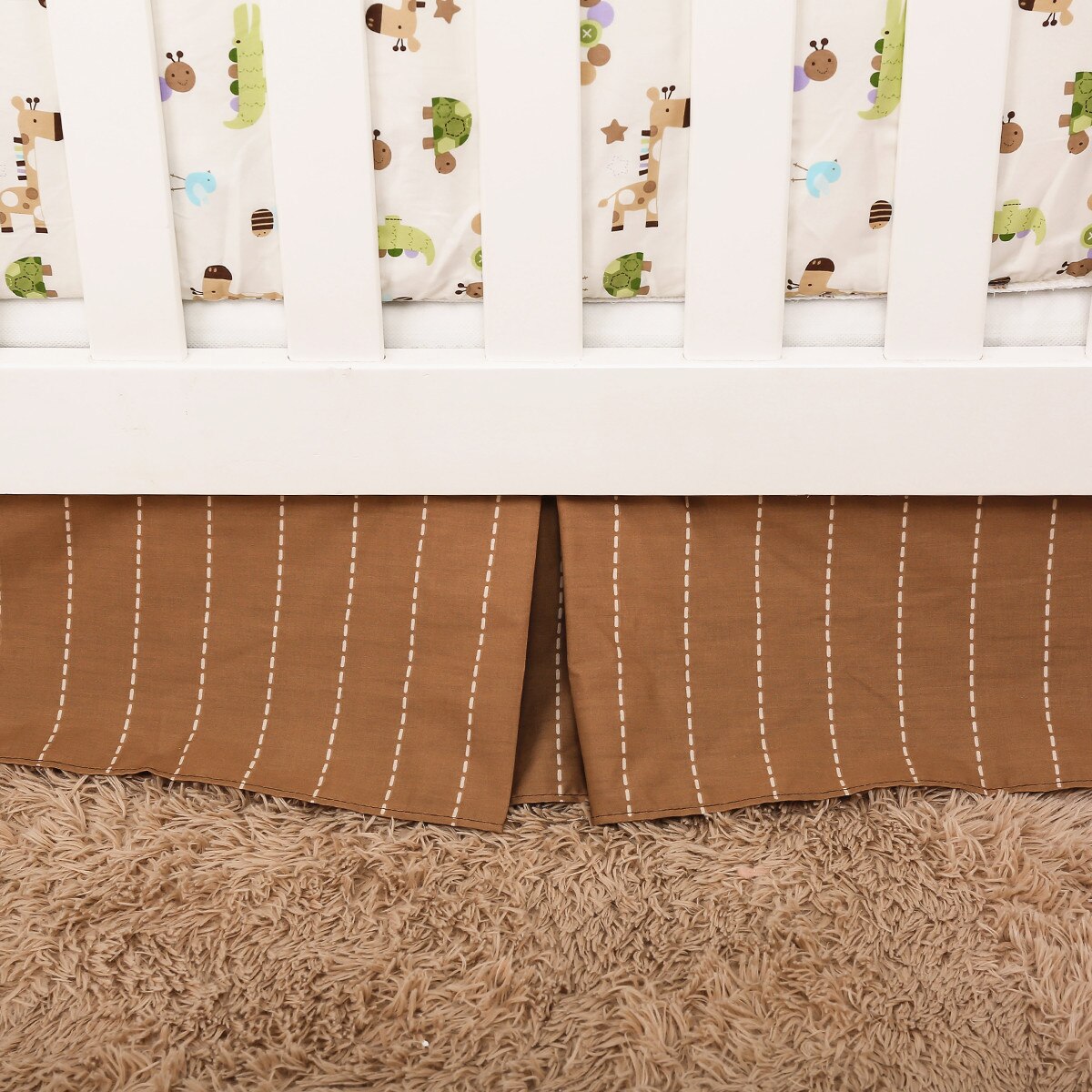 3pcs Cotton Baby Girl Boy Nursery Crib Bedding Cot... – Grandado