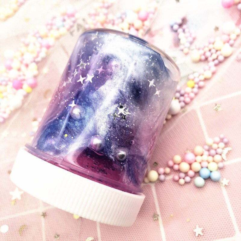110ml Colorful Fluffy Space Slime Dream Star Polym... – Grandado