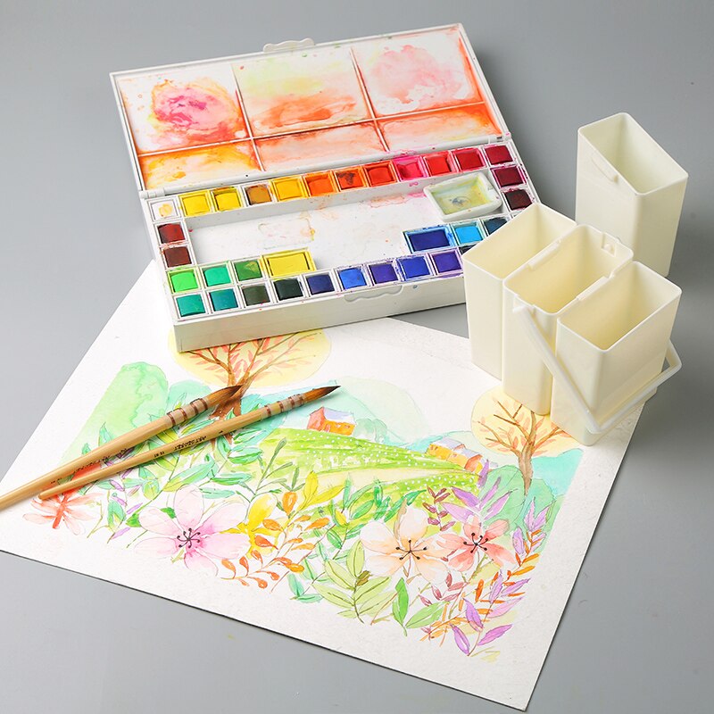 Bgln, Triple pintura a Color de agua, Cubo de lava... – Grandado