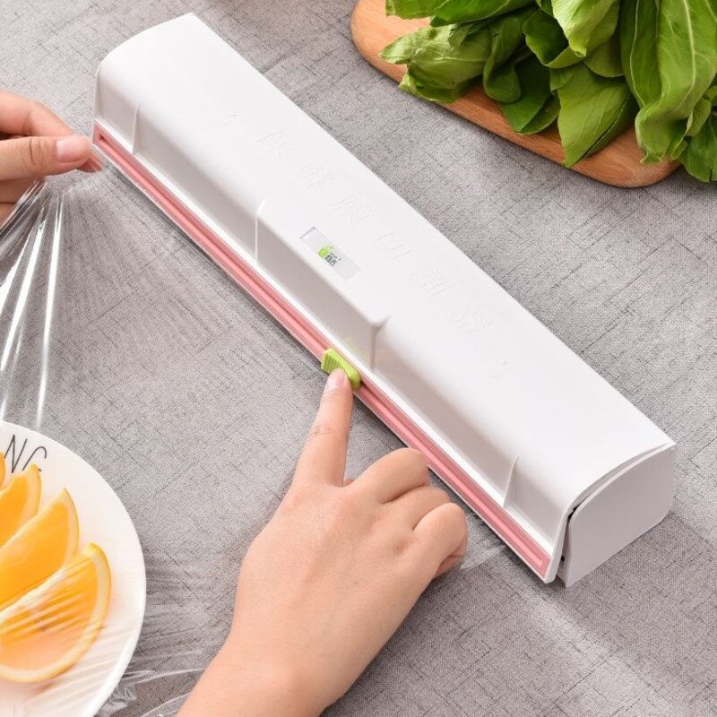 Kitchen Plastic Plastic Preservative Film Cutter C... – Grandado