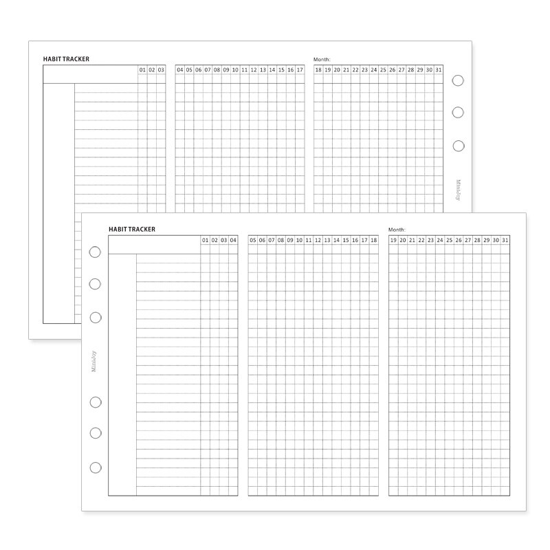 MyPretties Fantasy Monthly Planner Refill Papers A... – Grandado