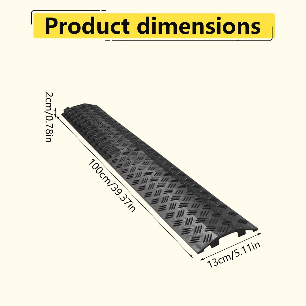 Hose Protector Ramp Indoor Power Lines Cover Prote... – Vicedeal