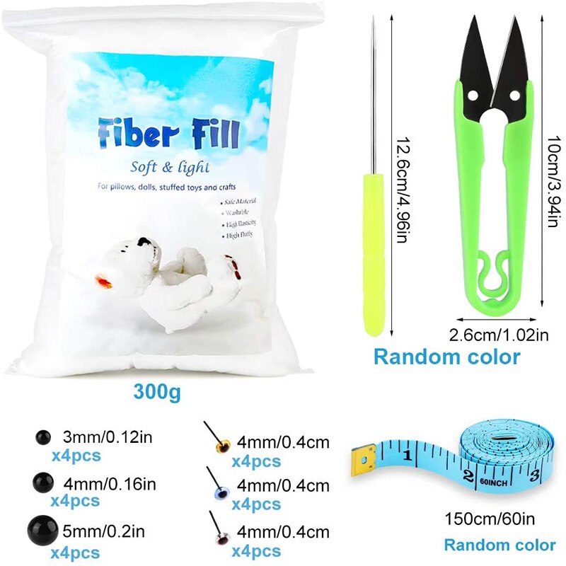 KAOBUY 300g Toy Filler Patchwork Pillow Filling Do... – Grandado