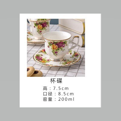 English Bone China Coffee Set Afternoon Tea Set Ol... – Vicedeal