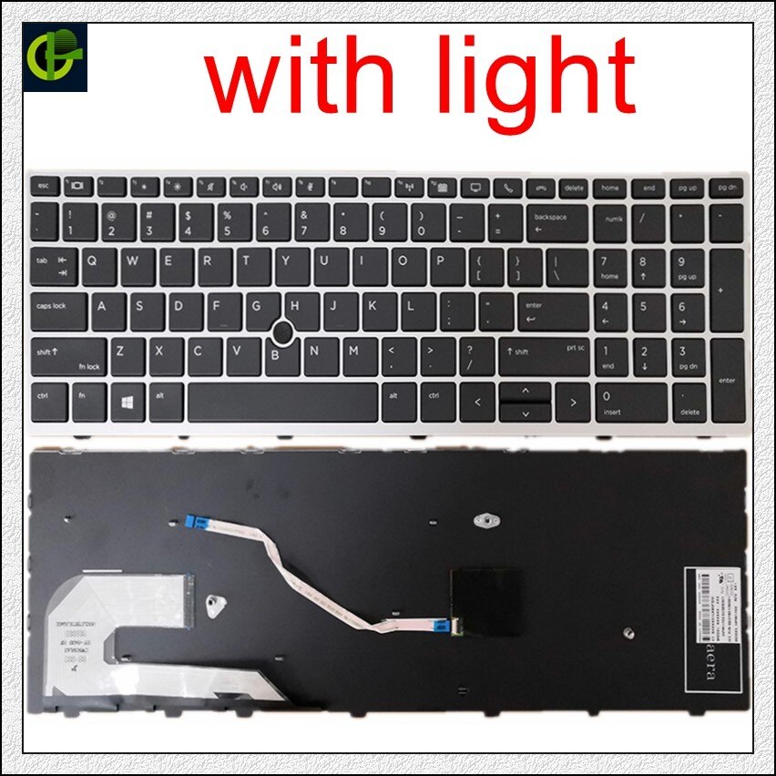 English Backlit original Keyboard for HP EliteBook... – Grandado