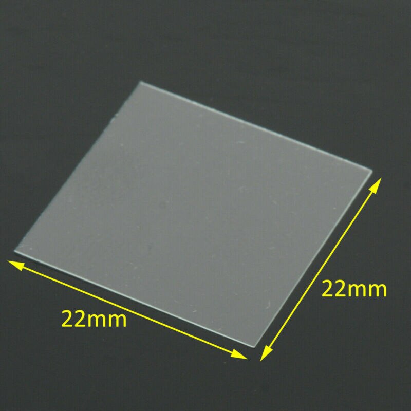 100pcs Lab Blank Square Microscope Cover Glass Cov... – Grandado