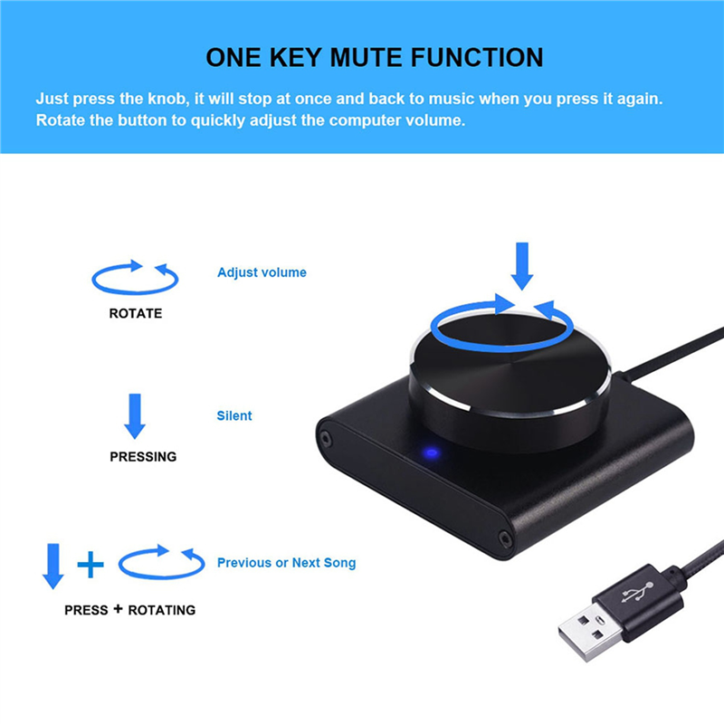 2X USB Volume Control Lossless PC Computer Speaker... – Grandado