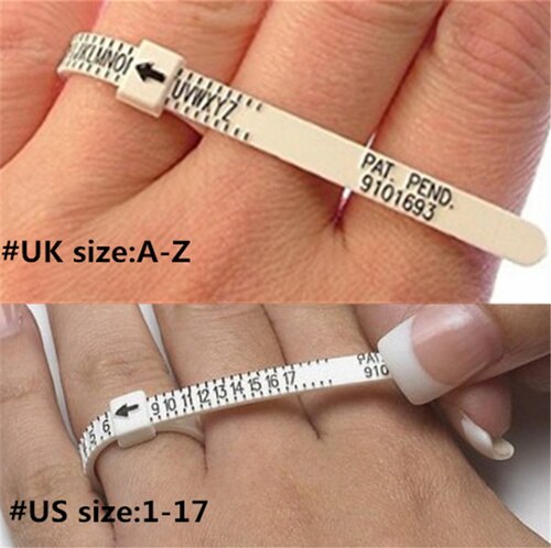 2Pcs Multisizer Ring Sizing Tool Gauge Uk Size A-Z... – Grandado