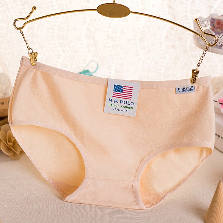 4pcs/Lot Big Girl Candy Color Cotton Briefs White ... – Grandado