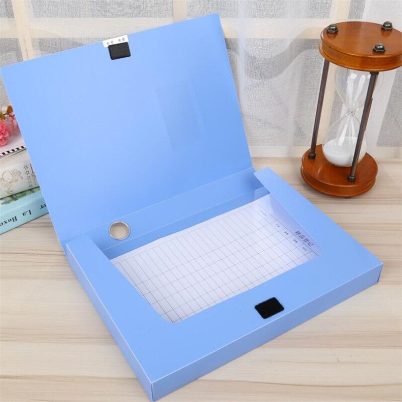 A4 Plastic Personnel Special PP File Box Back Widt... – Vicedeal