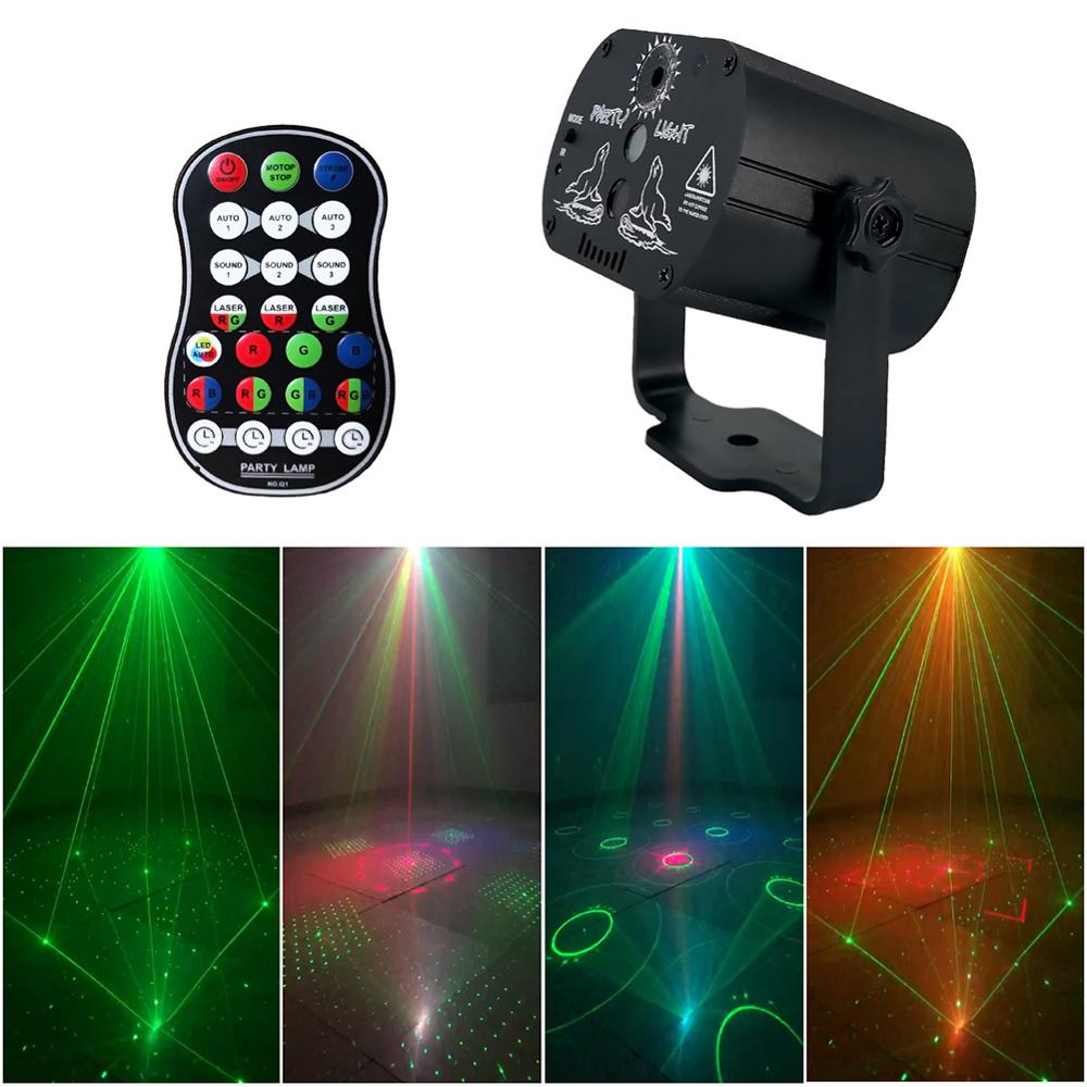 60 in1 Patterns Stage Lights Party Lights DJ Disco... – Grandado