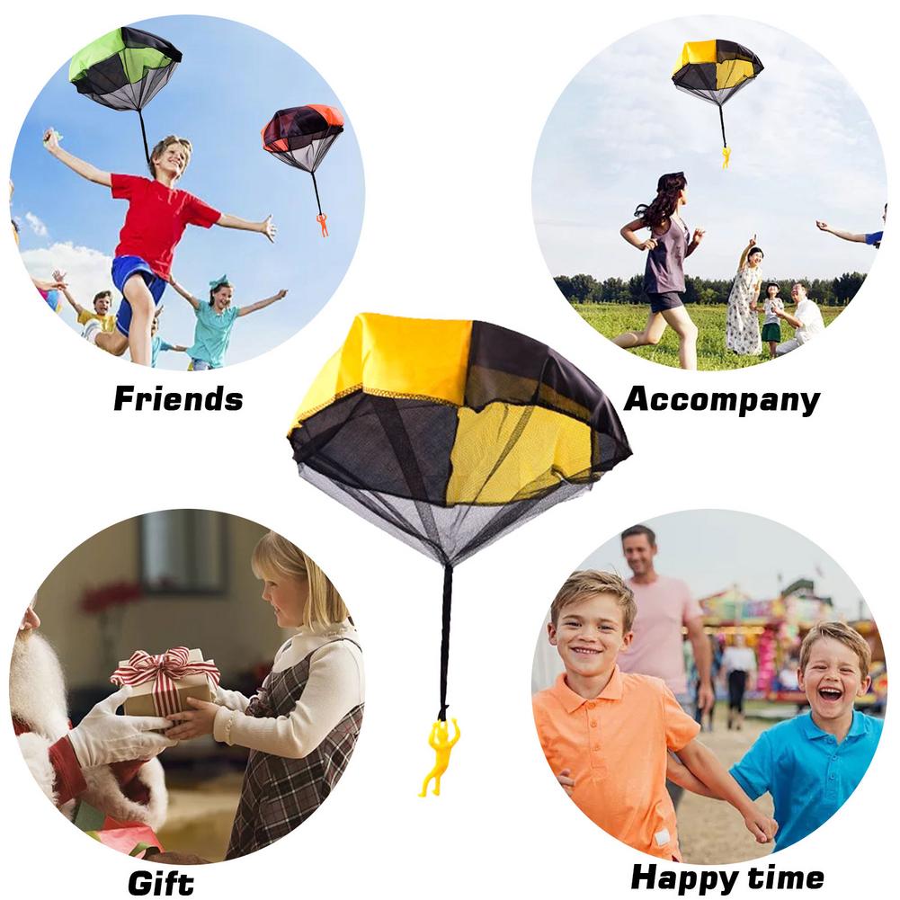 4Pcs Interessant Fallschirm Spielzeug Kinder Werfe... – Vicedeal