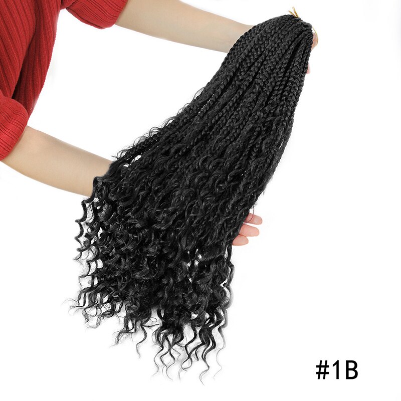 22 inches Bohemian Synthetic Ombre Braiding Hair E... – Grandado