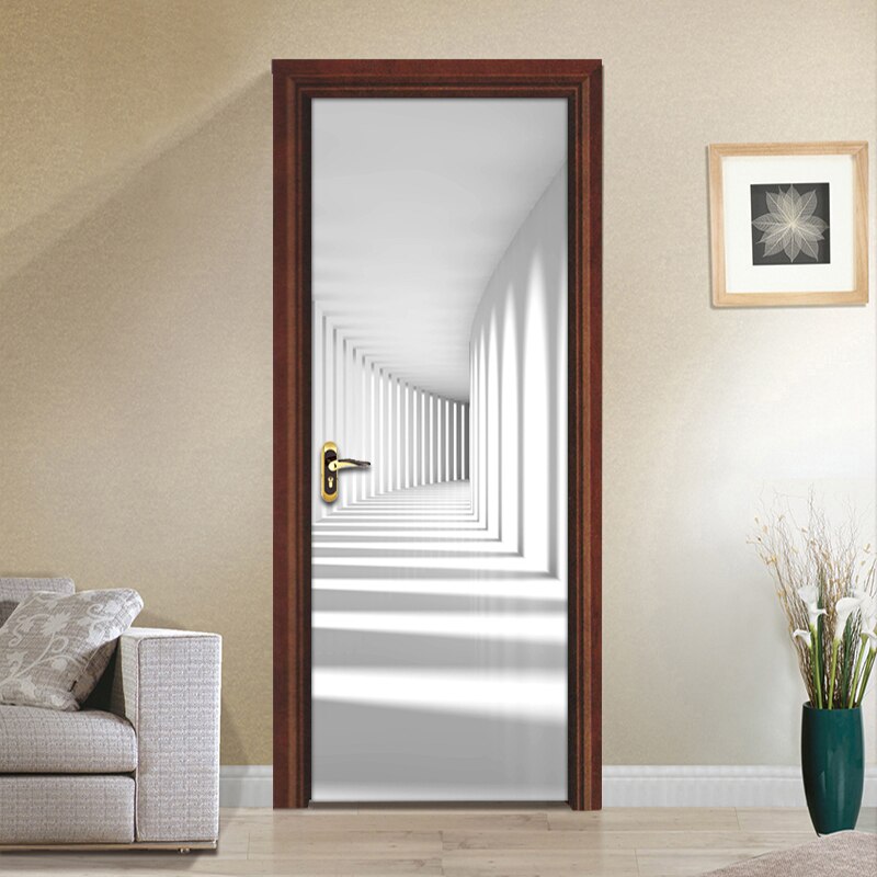 Modern 3D Spatial Expansion Stickers For Home Door... – Vicedeal