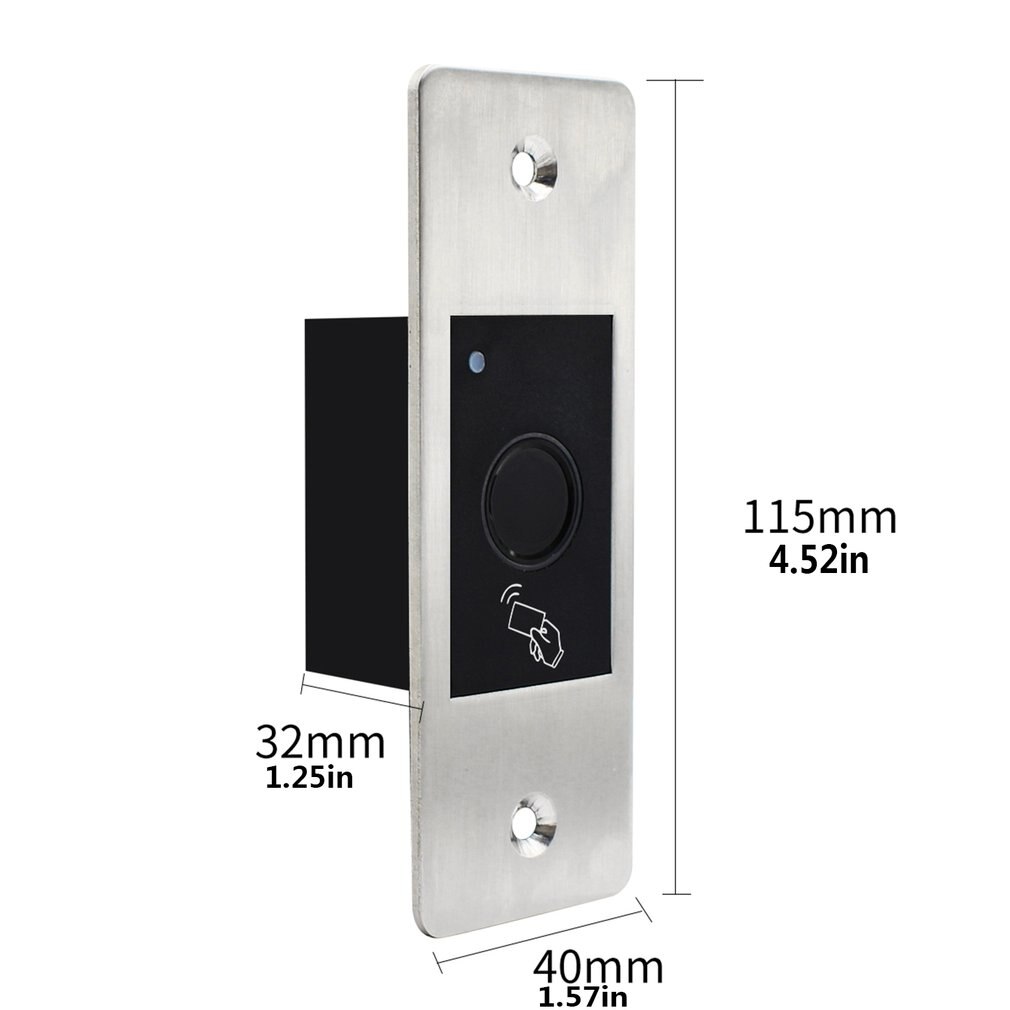 Metal IP66 Waterproof Outdoor Use Embedded Biometr... – Vicedeal