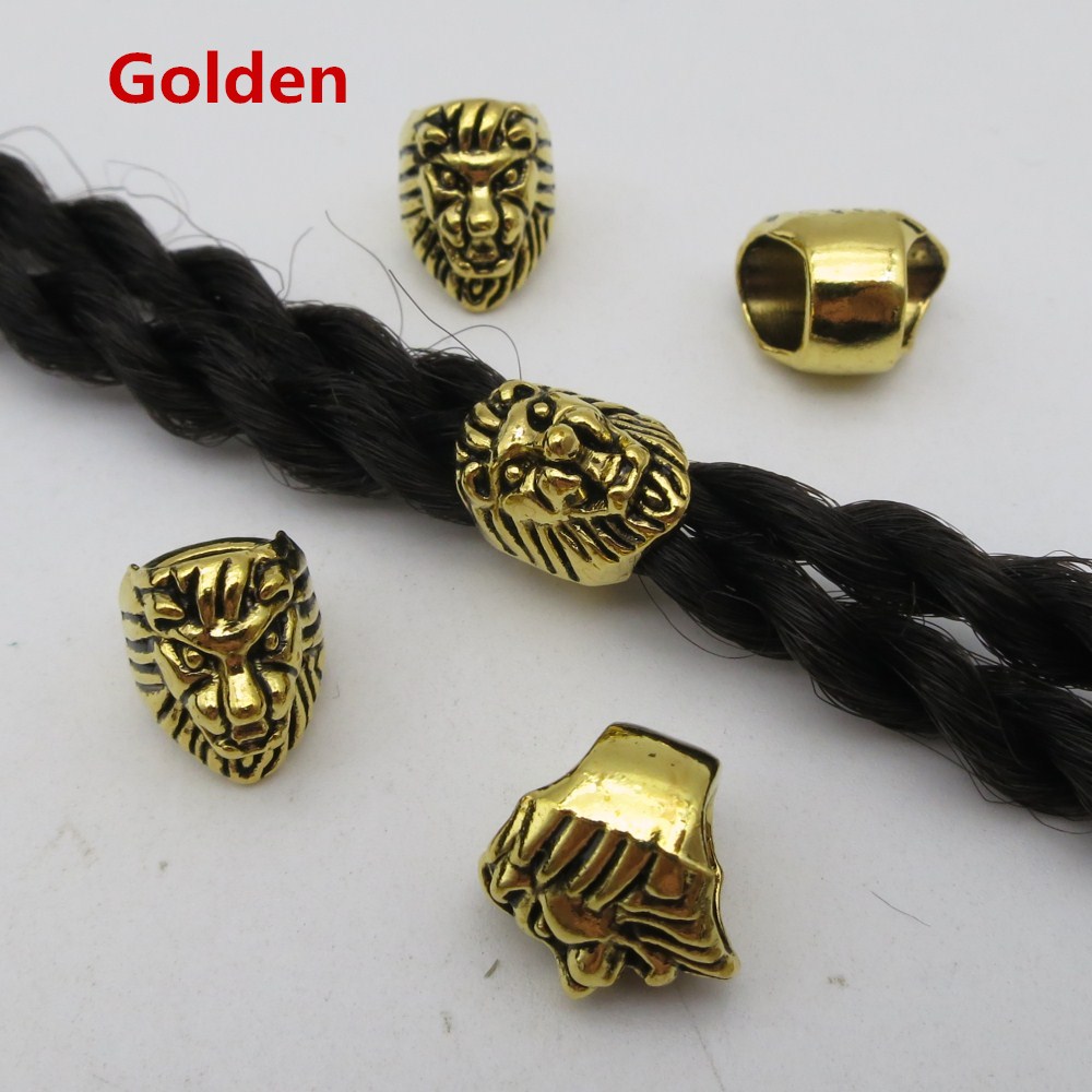 5 pcs-10 pcs animal Zilveren/Gouden Viking Rune ha... – Vicedeal