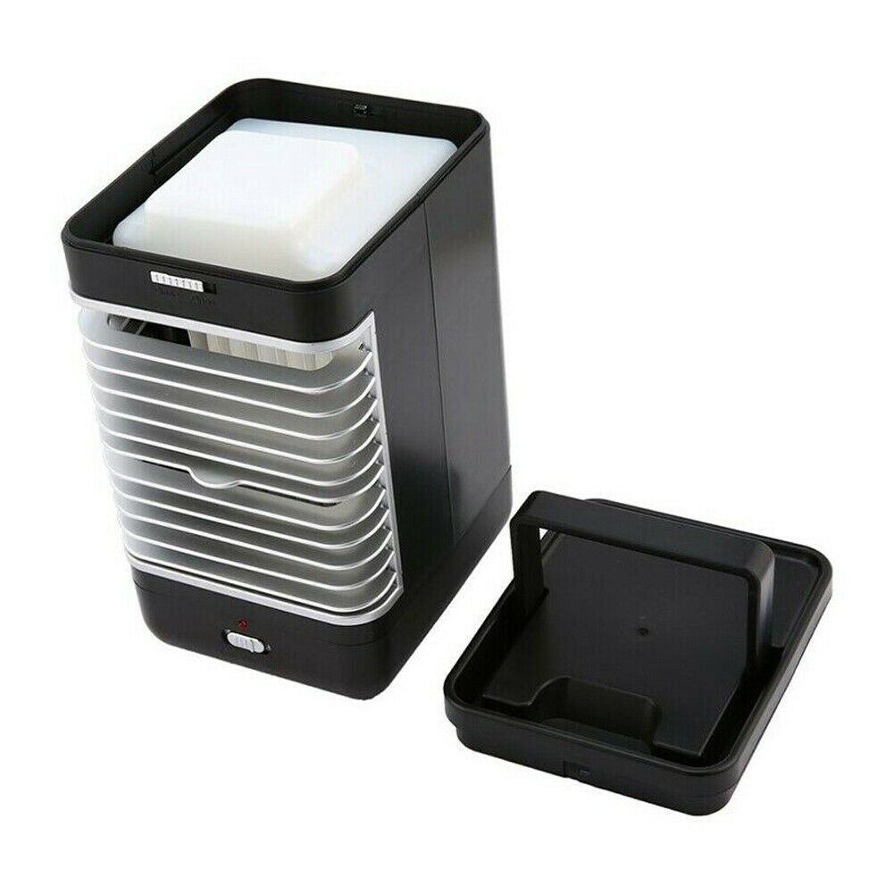 USB Air Conditioner Fan Mini Cool Bedroom Desk Por... – Grandado