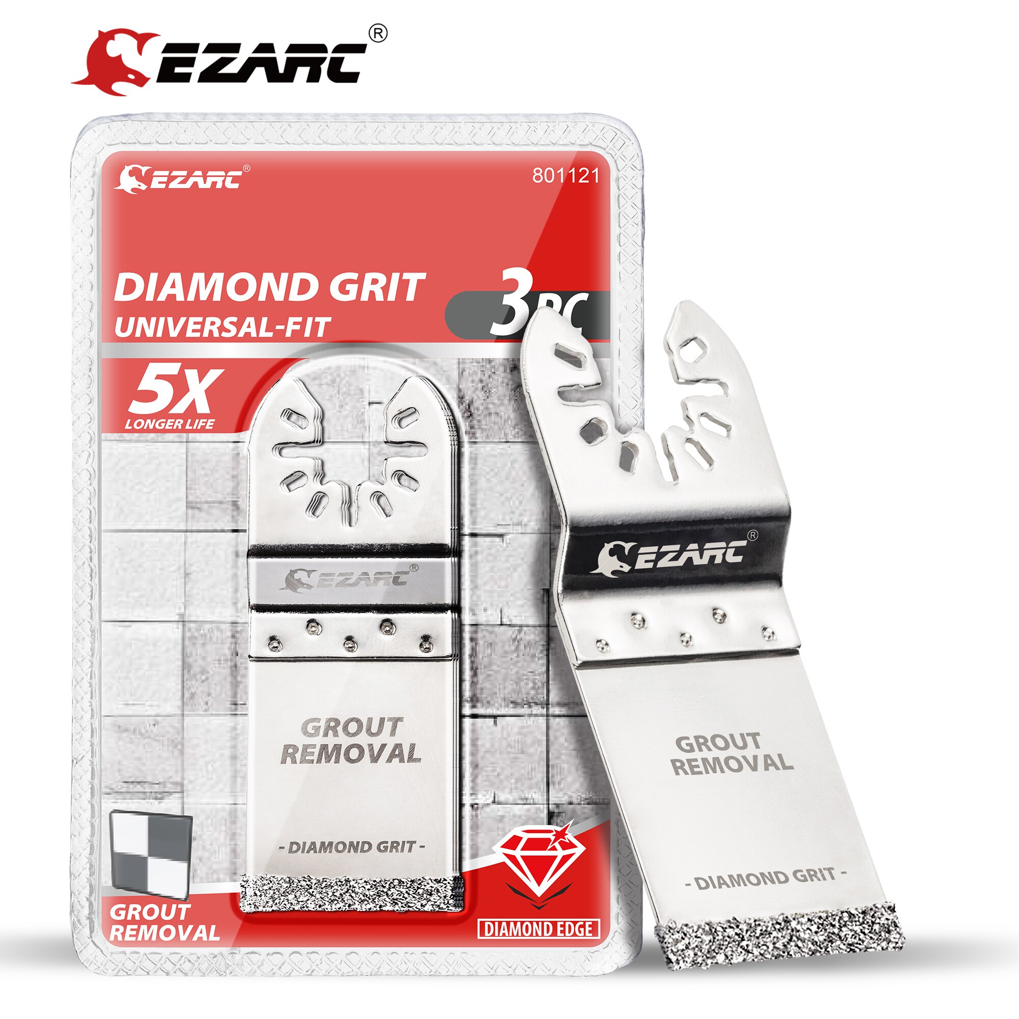 EZARC 3Pcs Diamond Oscillating Blade, Flush Cuttin... – Vicedeal
