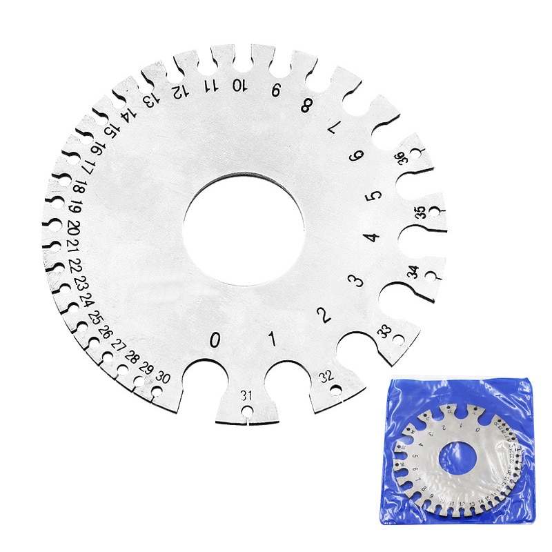 1pc Precision Measure Tester Ruler Gauge Steel Rou... – Grandado