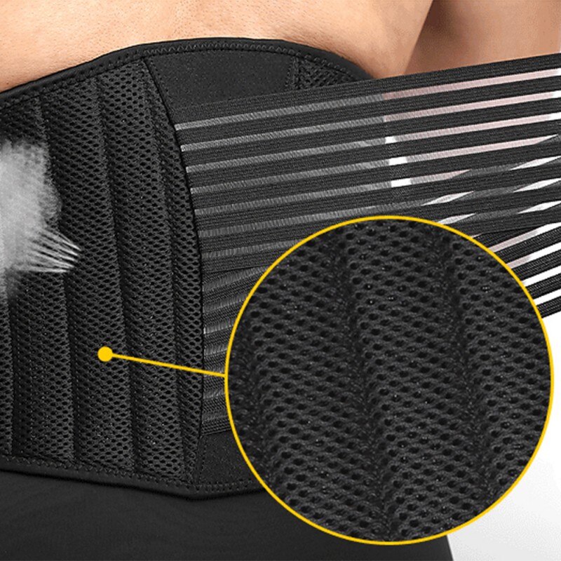 Support Belt Care Back Brace Lumbar Wide Protectio... – Grandado