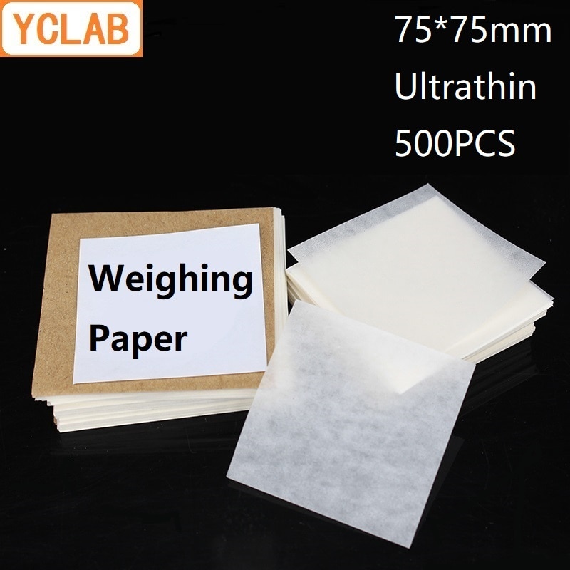 YCLAB 75*75mm Weighing Paper Square Ultrathin 500P... – Vicedeal
