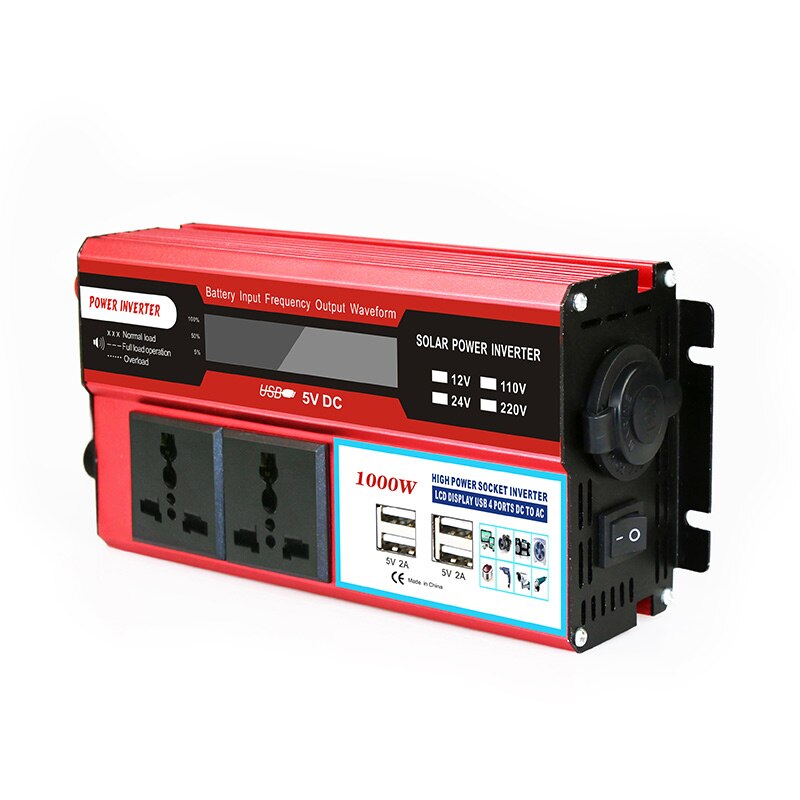 Portable USB 12-220V LCD 4 Ports 5V DC High Power ... – Grandado