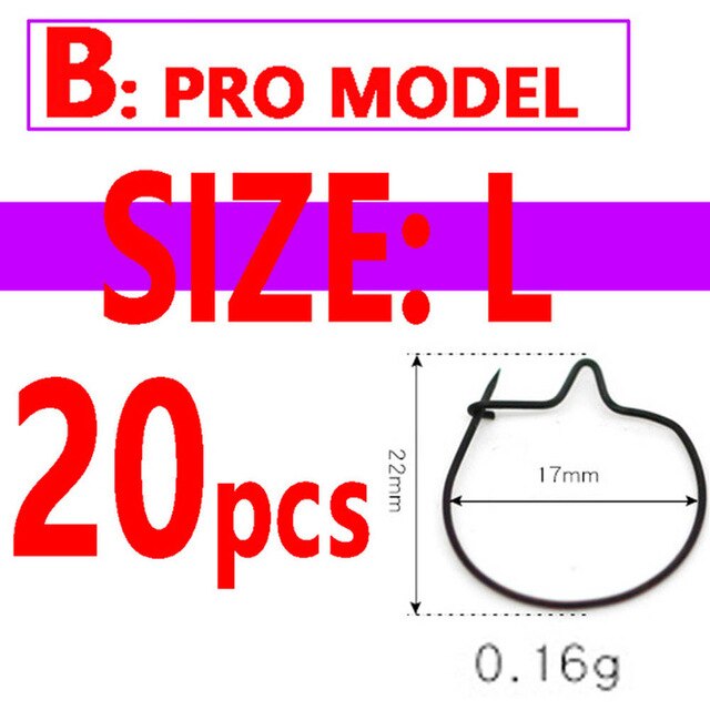 Wifreo 20 stücke Maggot Clip Maggot Haar Rigs Klip... – Grandado