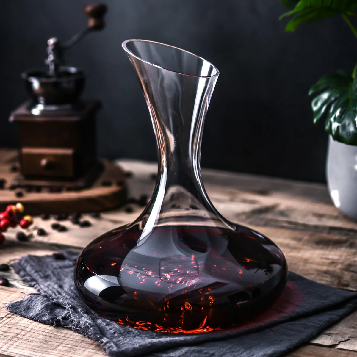 Lead-free Crystal Glass Bottle Decanter European-s... – Grandado