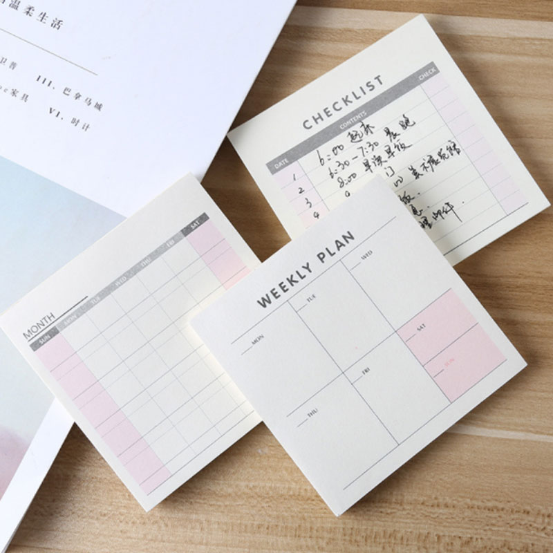 Schattige kawaii wekelijkse maandelijkse werkplann... – Vicedeal
