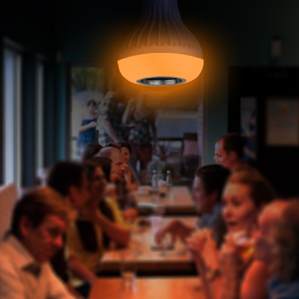 MusicLed Light Bulb with Bluetooth Speaker RGB Bui... – Grandado