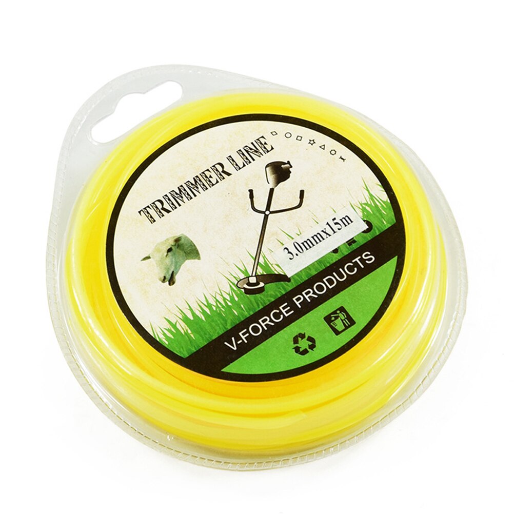 15m Grass Trimmer Line Strimmer Brushcutter Trimme... – Grandado