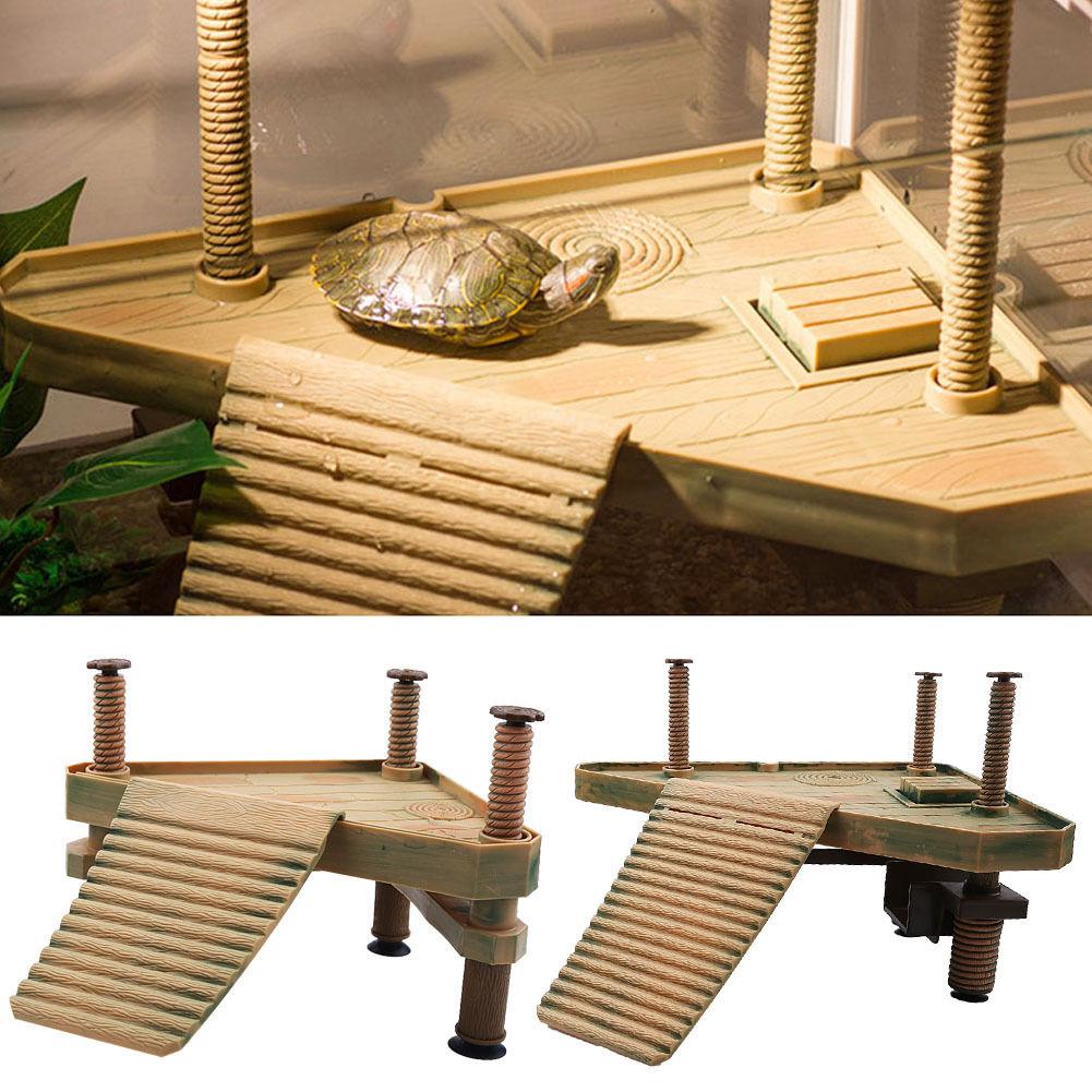 LanLan Natural Animal Tortoise Pier Basking Platfo... – Grandado