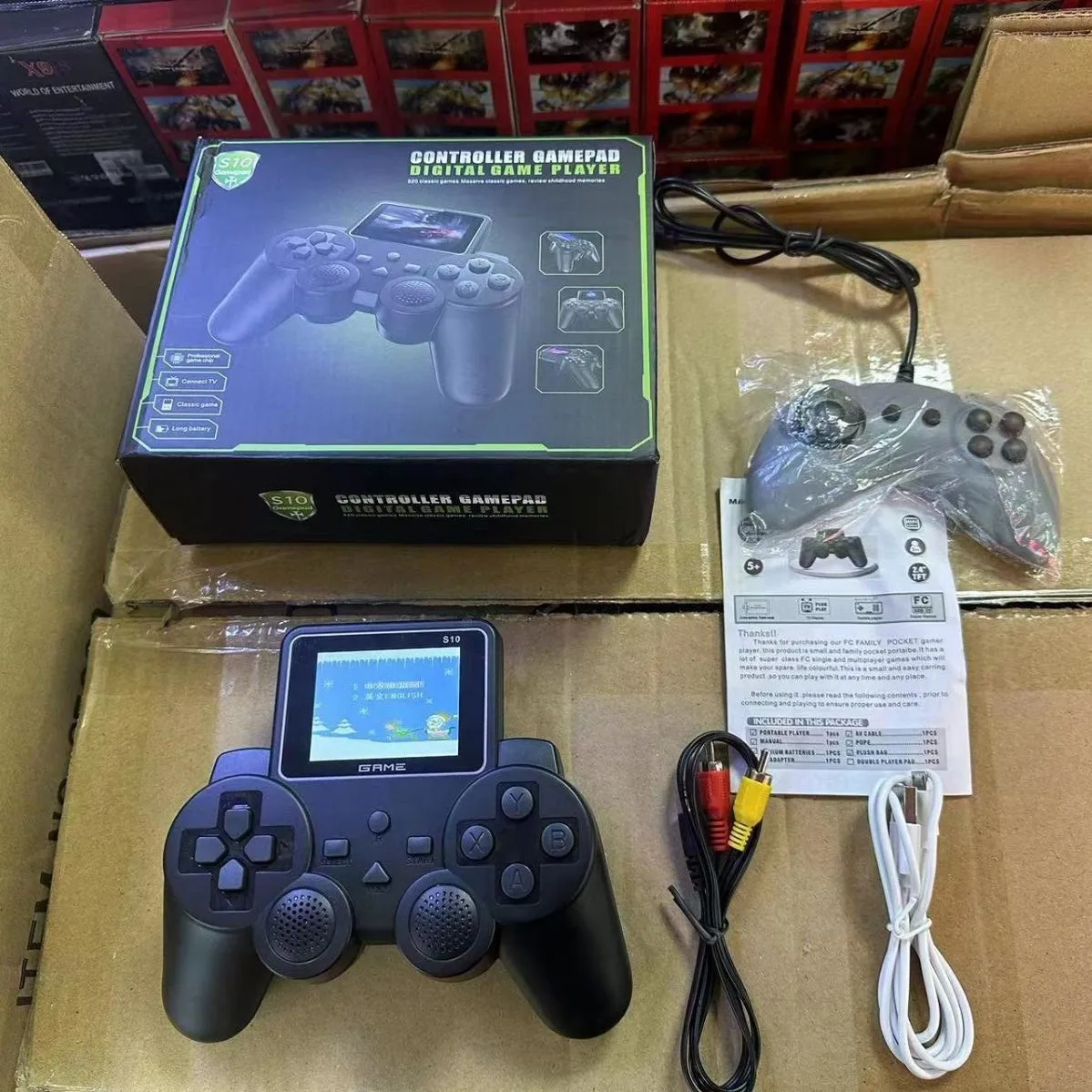 S10 Portable Retro Video Handheld Game Console 2.4... – Grandado