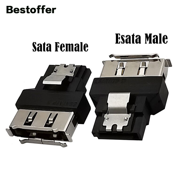 2 Pieces SATA to E-SATA Female to Male Adapter Wit... – Vicedeal
