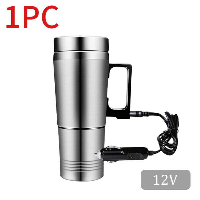 12V/24V Car Heating Cup 300ml Stainless Steel Heat... – Grandado