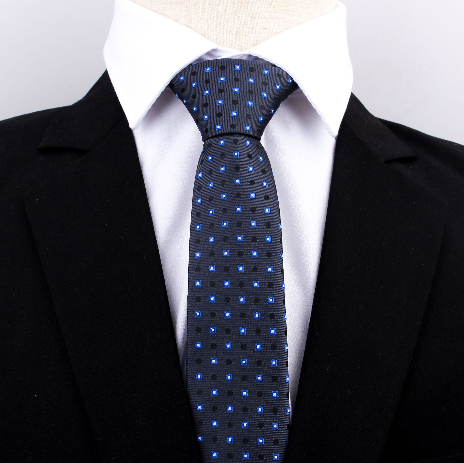 Sitonjwly 6cm Skinny Necktie Wedding Ties for Mens... – Grandado