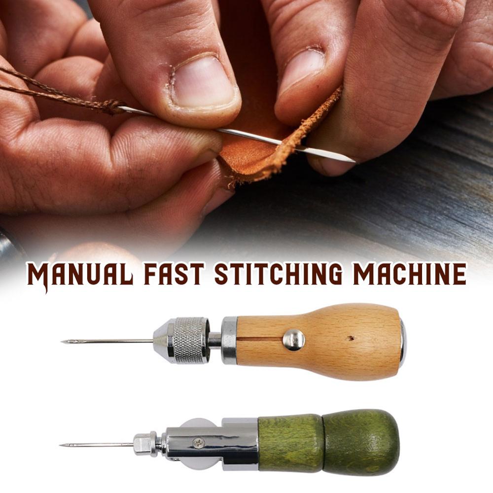 Hand Stitcher Sewing Awl Repair Tool Kit for Leath... – Vicedeal