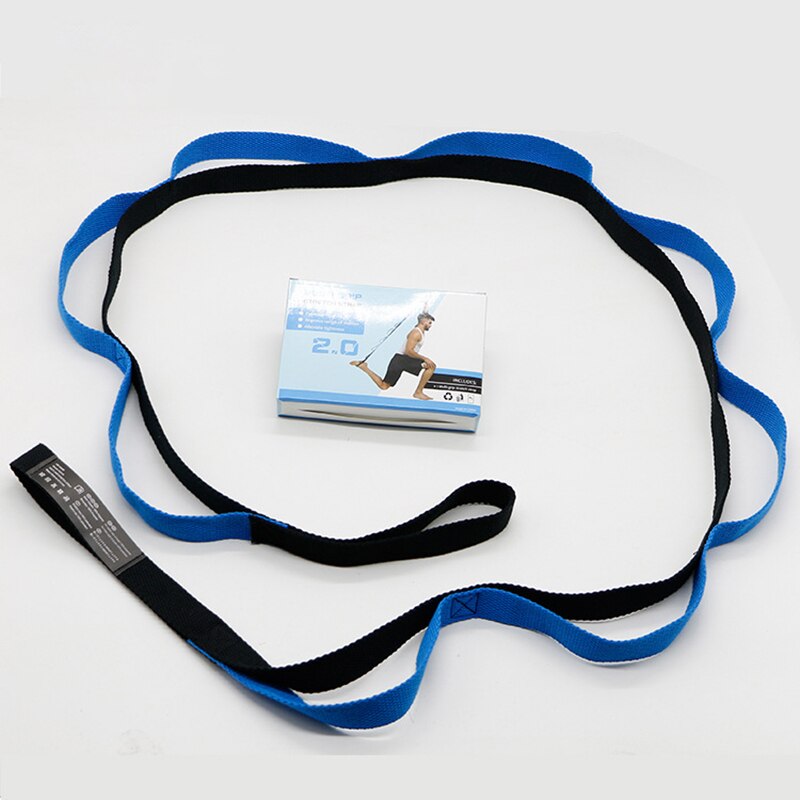 Yoga Stretch Belt Gym Fitness Resistance Bands Chr... – Grandado