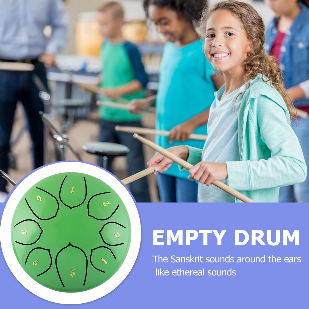 Impact Tools 6 Inch Steel Drum 8 Tune Hand Drum To... – Grandado