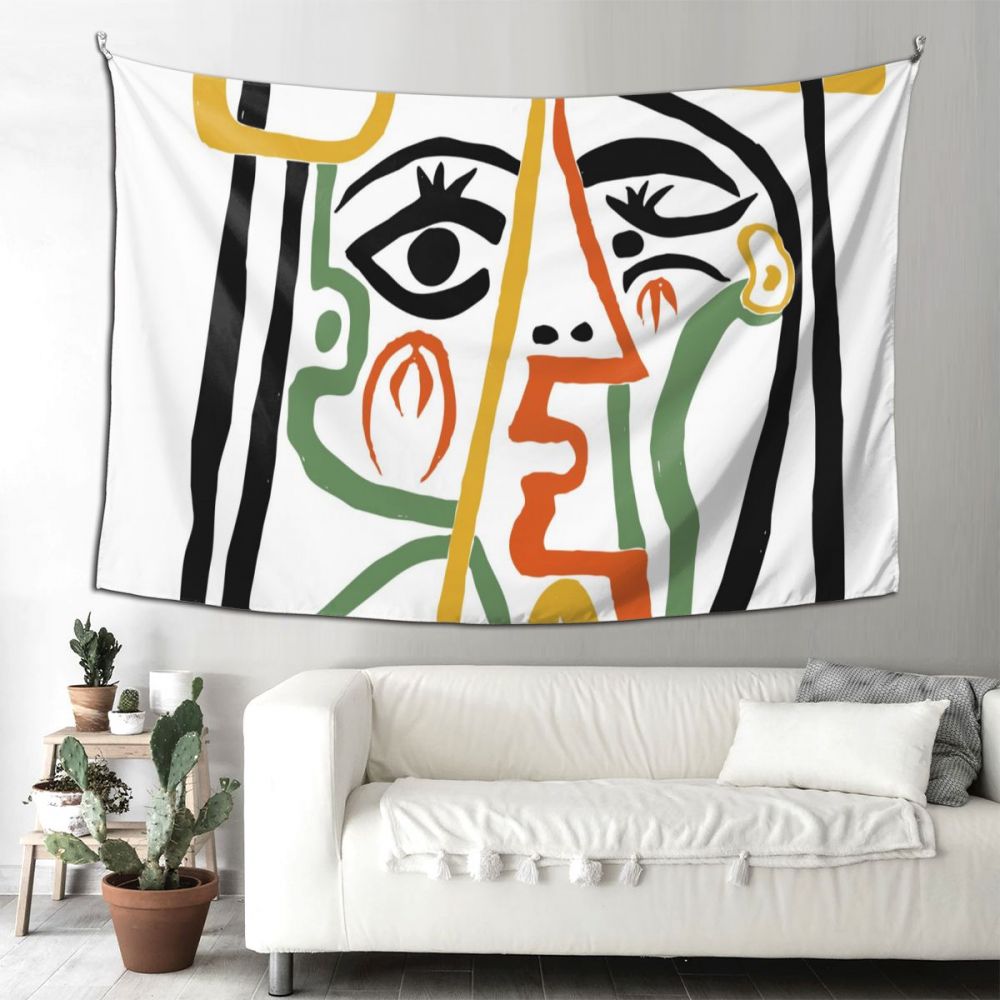 Abstract Art Tapestry Mandala Wall Hanging Kawaii ... – Vicedeal